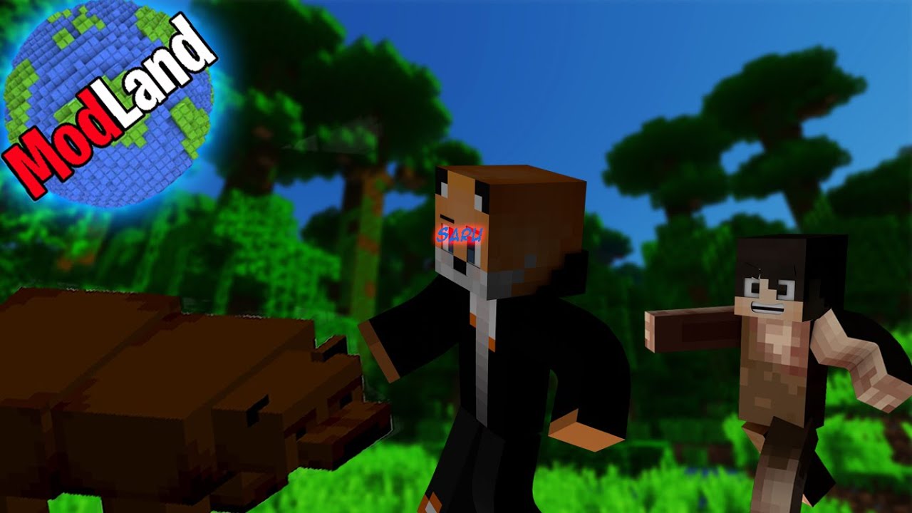 Mi Aprendiz en MODLAND / ModLand #16 SERIE DE MODS MINECRAFT PE - YouTube