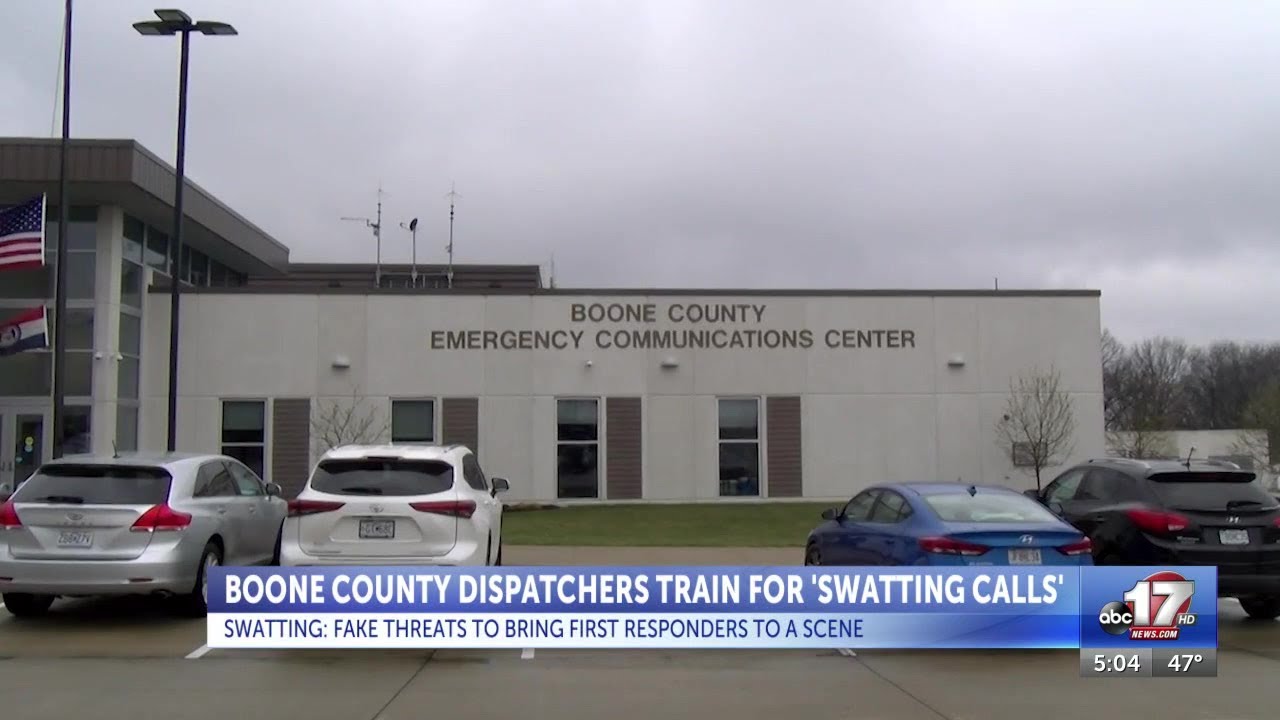 Boone County dispatchers train for 'swatting calls' - YouTube