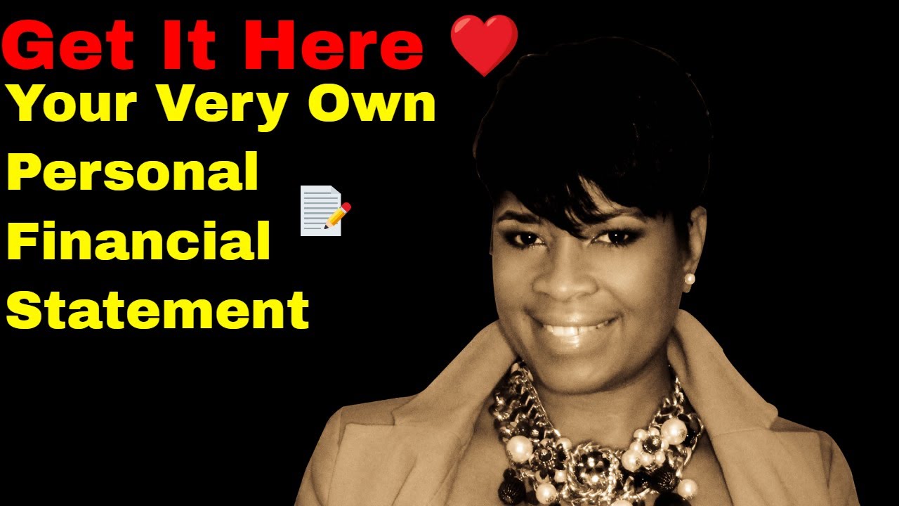 Personal Financial Statement Personal Financial Statement Excel YouTube personal-financial-statement-personal-financial-statement-excel-youtube