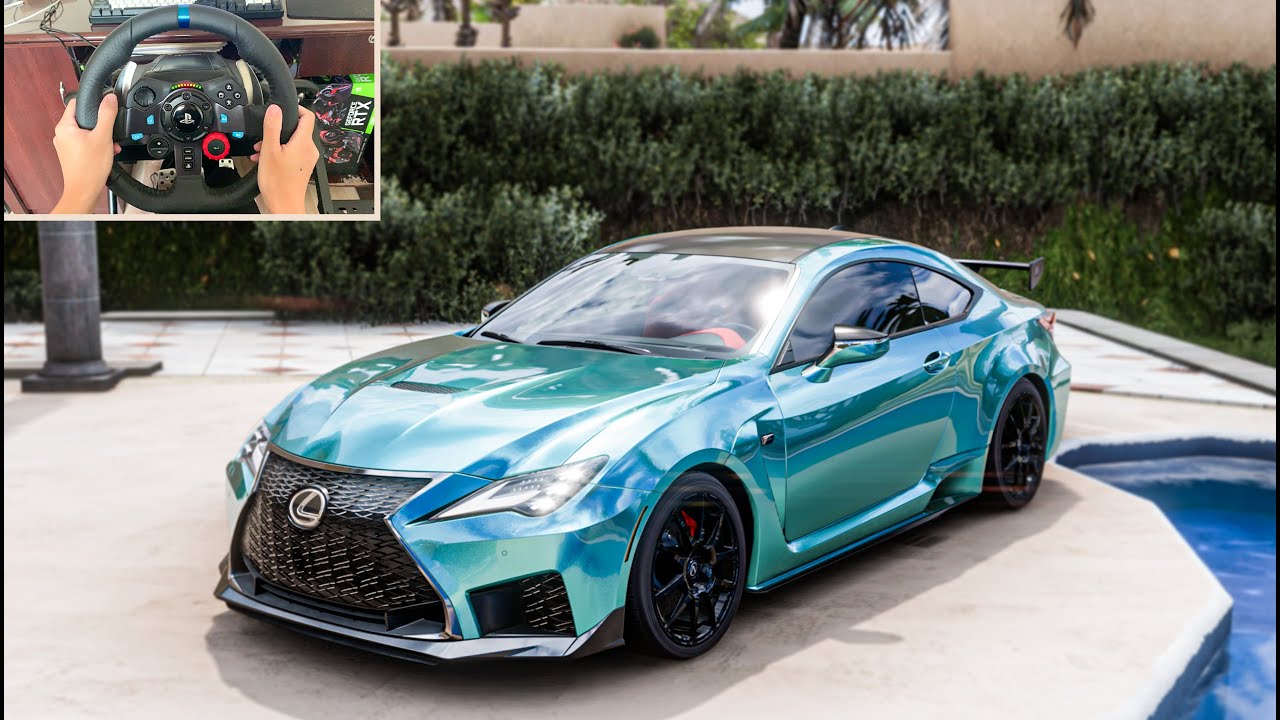 Forza Horizon 5 - Lexus RC F Track Edition | Logitech g29 gameplay ...