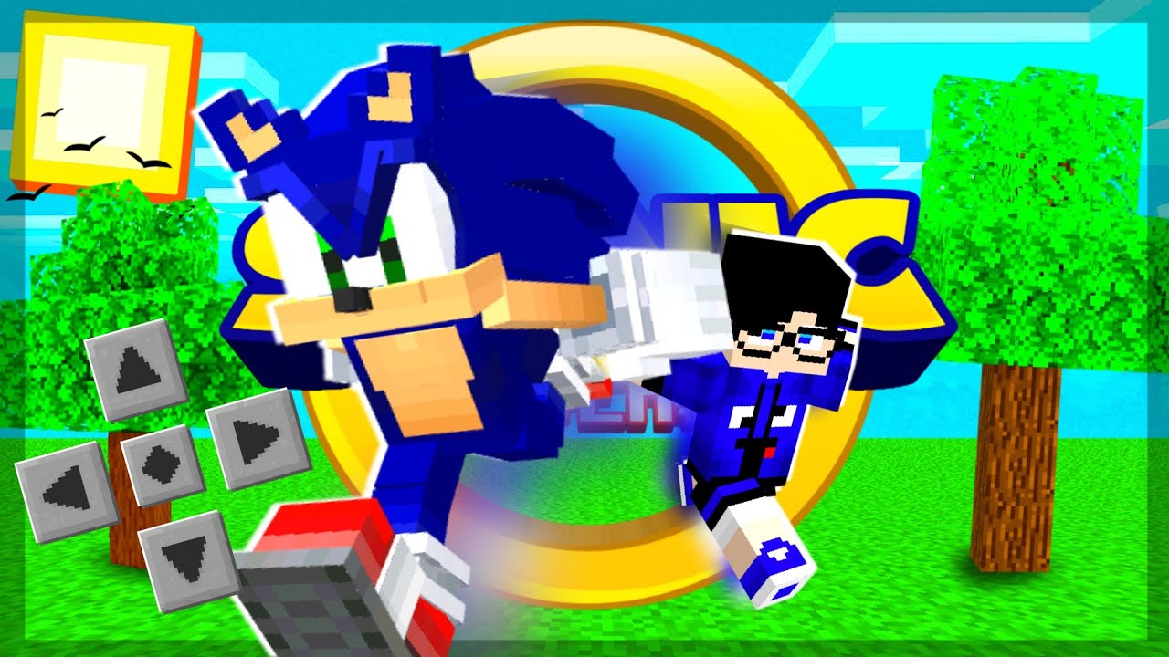 Sonic Animations TEST #02 - SONIC UNIVERSE Add-On (Minecraft Bedrock ...