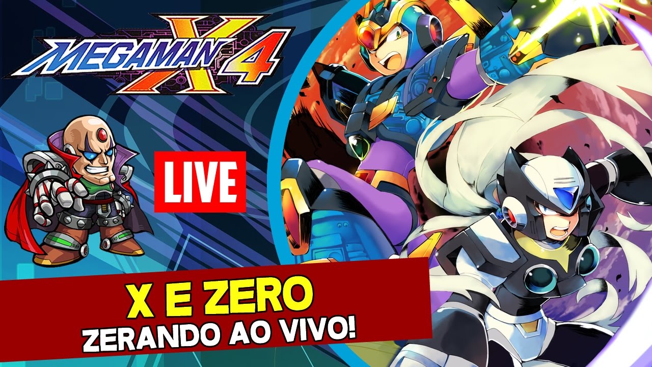 Megaman X4 Ao Vivo - Ultimate Armor e Black Zero! - YouTube