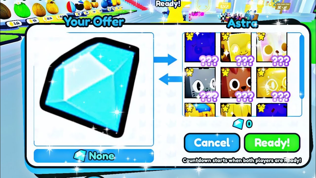 Trillions of gems 💎 psx trading montage 15# | Roblox pet simulator X ...