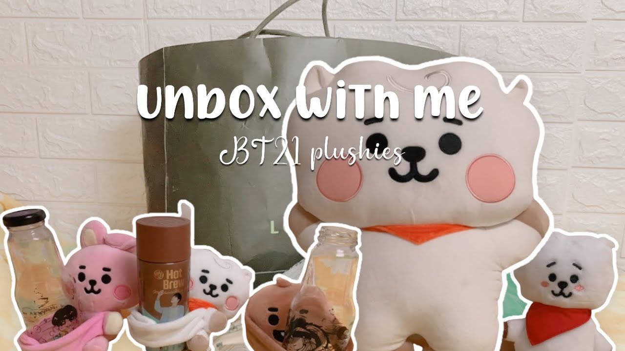 BT21 hug me cushion, hug holder & bagcharm | Army Diary | kimmystories ...