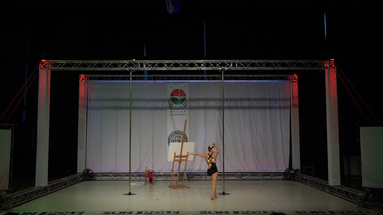 Vigh Alexandra - RMB2019 Rúdművészet Elit 3.hely - YouTube