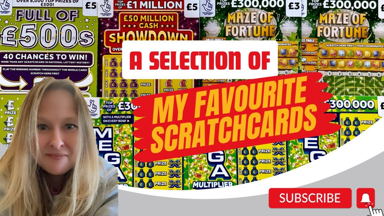 A selection of my favourite National Lottery Scratch Cards! #lottery # ...