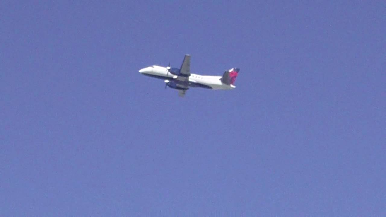Delta Connection SAAB-340B Takeoff RWY 30L | MSP HD - YouTube