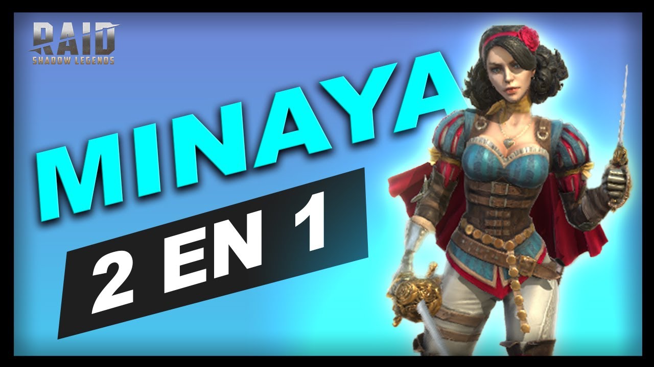 Gran HEALER OFENSIVO 🚑🗡️! - MINAYA (Guia) | RAID SHADOW LEGENDS - YouTube