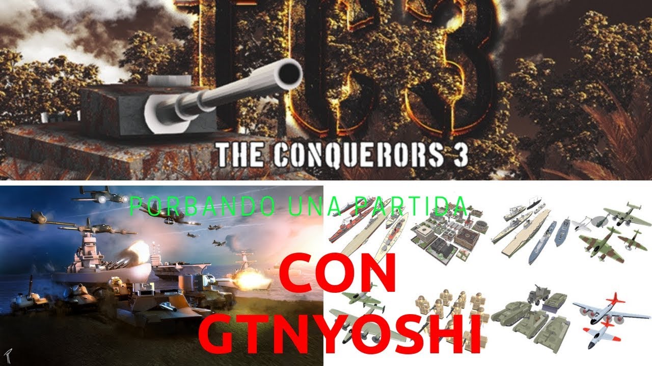 !!!ATACANDO EN THE CONQUERORS 3!!!Roblox-[ MEDITERRANEAN ] The ...