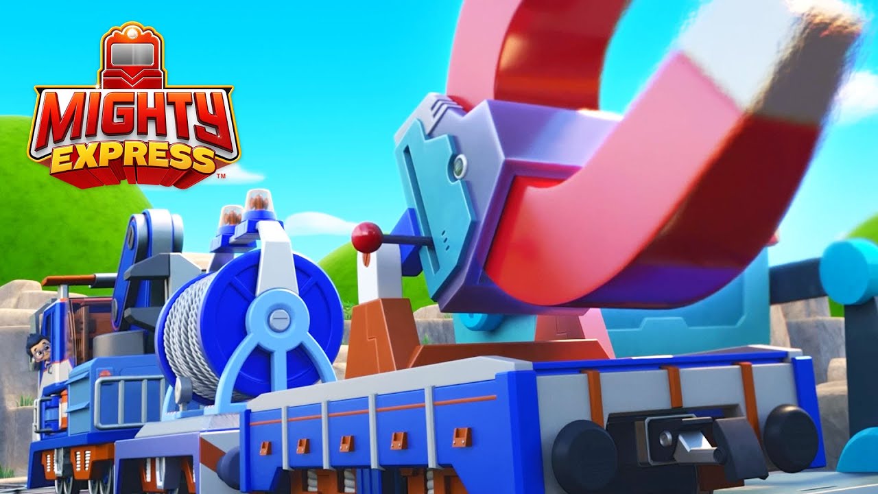 Nico Shows off His Science Exhibit | Mighty Express Clips | Cartoons ...