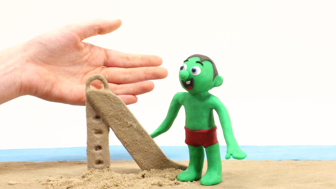 DibusYmas FUNNY Superhero stop motion animation - YouTube