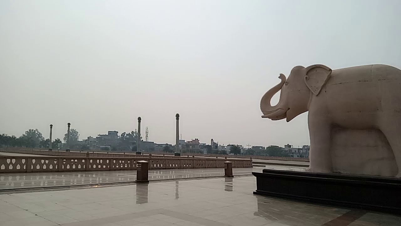 lucknow hathi park uttar pradesh लखनऊ हाथी पार्क ? - YouTube
