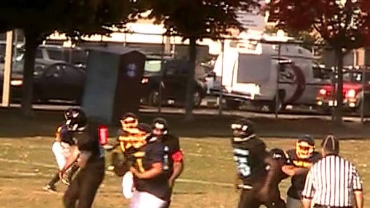 Edwards Middle School Football Highlights 2013 - YouTube