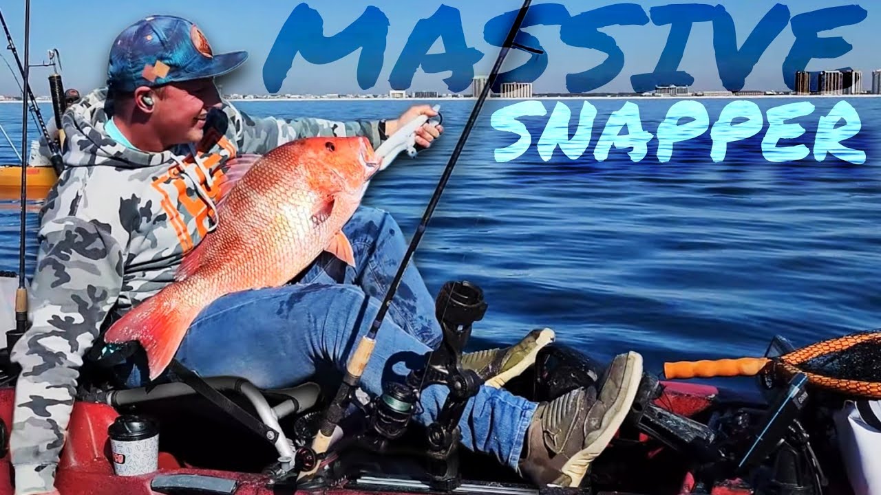 GIANT SNAPPER Snapped His Reel Handle Off! | Offshore to Inshore ...
