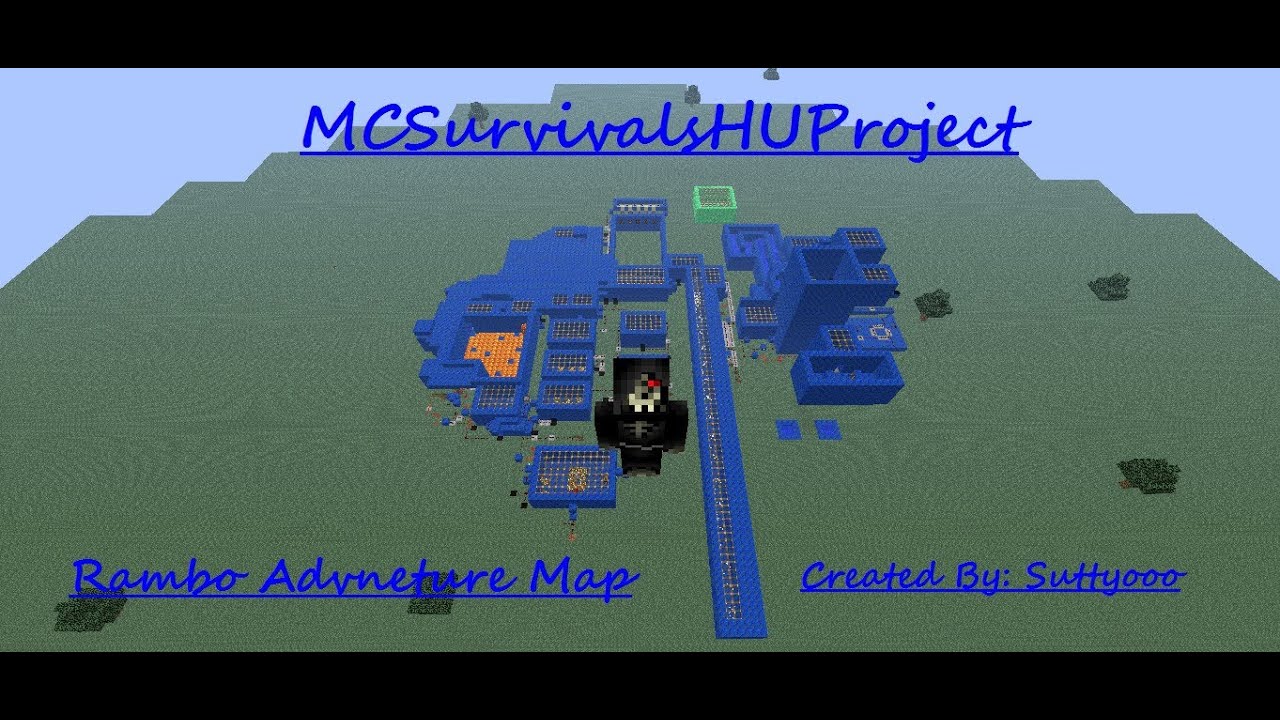 Rambo Adventure Map for MC 1.4 By Suttyooo Bemutató - YouTube