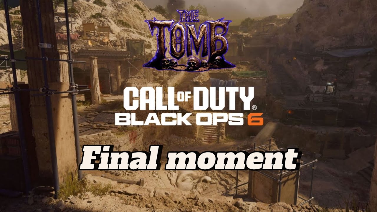 Call of duty: BO6 Zombie The Tomb final moment - YouTube