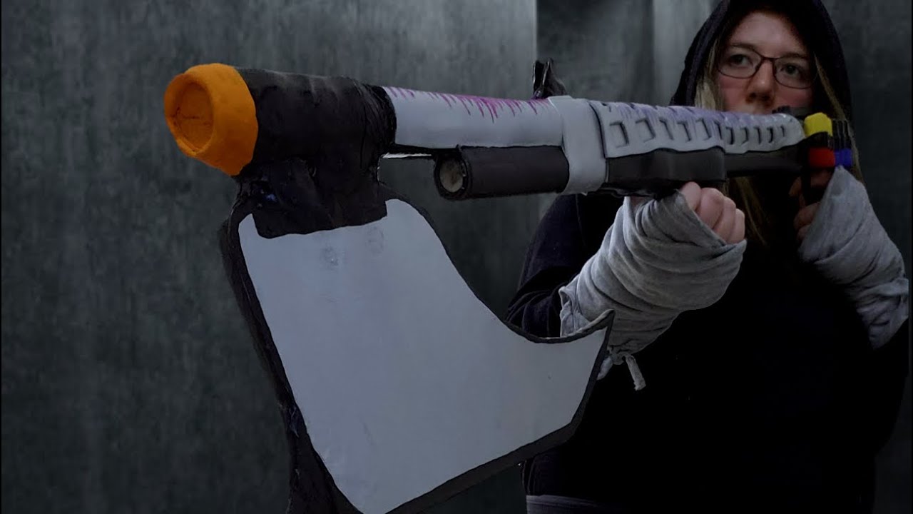 Marvel's Agents of Shield Shotgun Axe prop video - YouTube