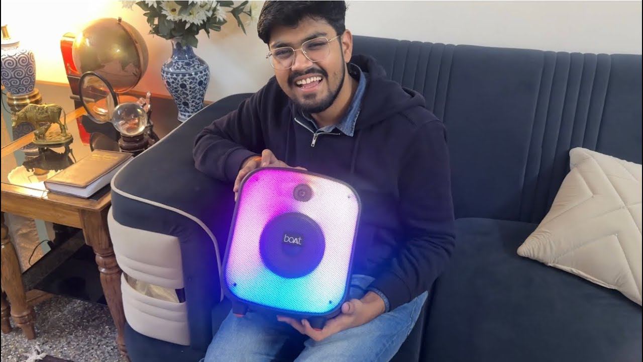 First Time Karaoke Speaker Test! Honest Reaction 🔥🎤 || karaoke speaker ...