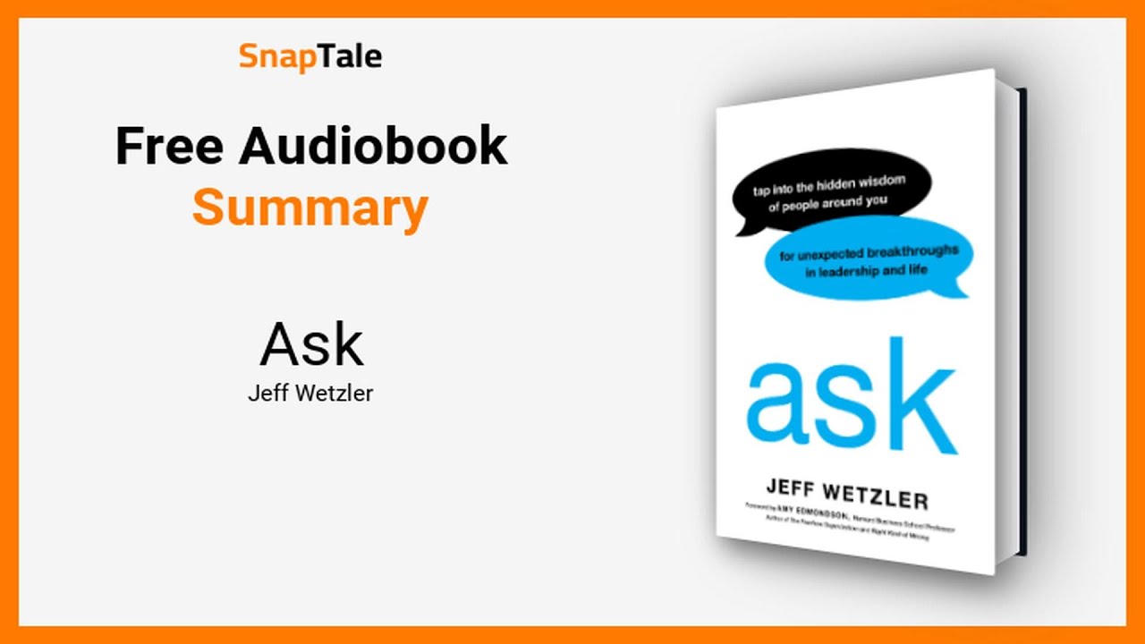 Ask by Jeff Wetzler: 14 Minute Summary - YouTube