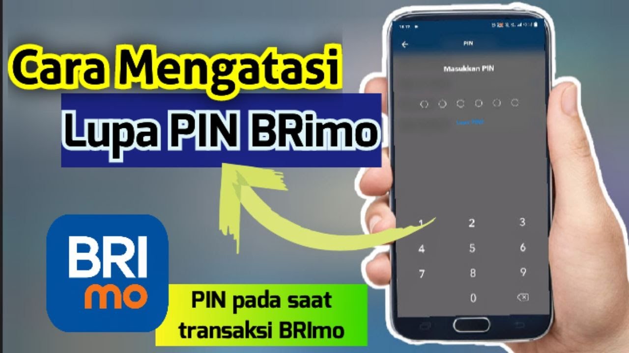 Cara mengatasi Lupa PIN BRIMO || Tanpa datang ke bank bri - YouTube