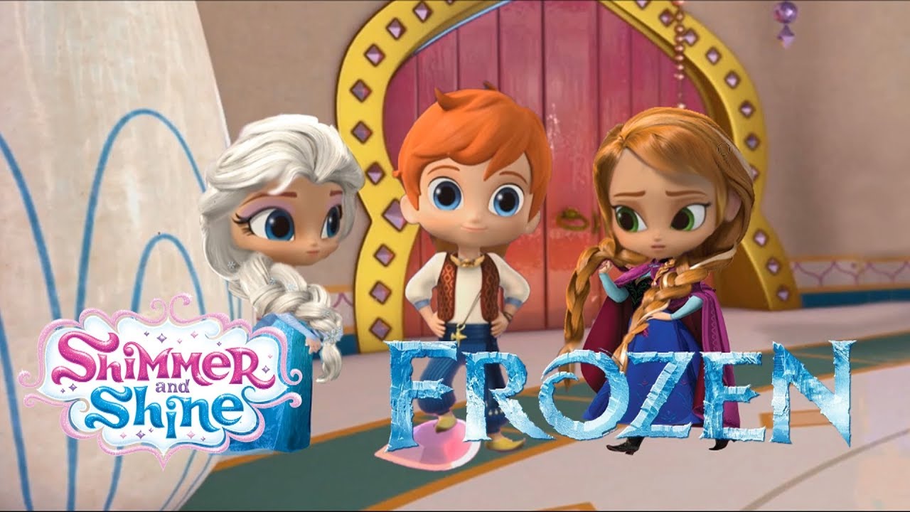 Shimmer And Shine Color Disney Frozen Pixar Youtube