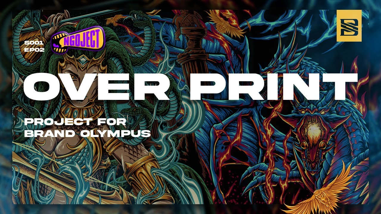 NGOJECT | Episode 02 - Over Print (OVP) Design for Olympus - YouTube