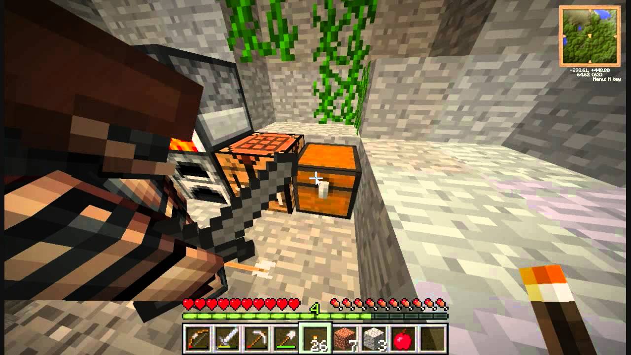 Minecraft Multiplayer: Cavemen... - YouTube