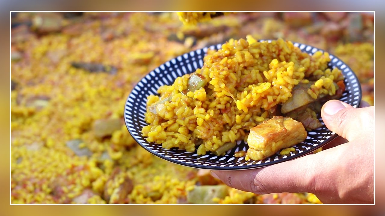 El ARROZ con las COSTILLAS mas TIERNAS del MUNDO | Paella CAMPERA - YouTube