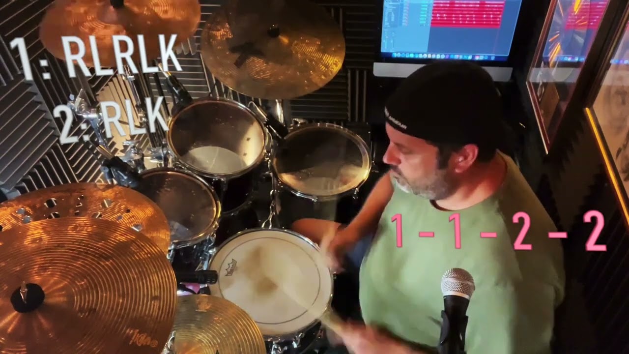 COOL DRUM BEATS PT 2 - DRUM PRACTICE - YouTube