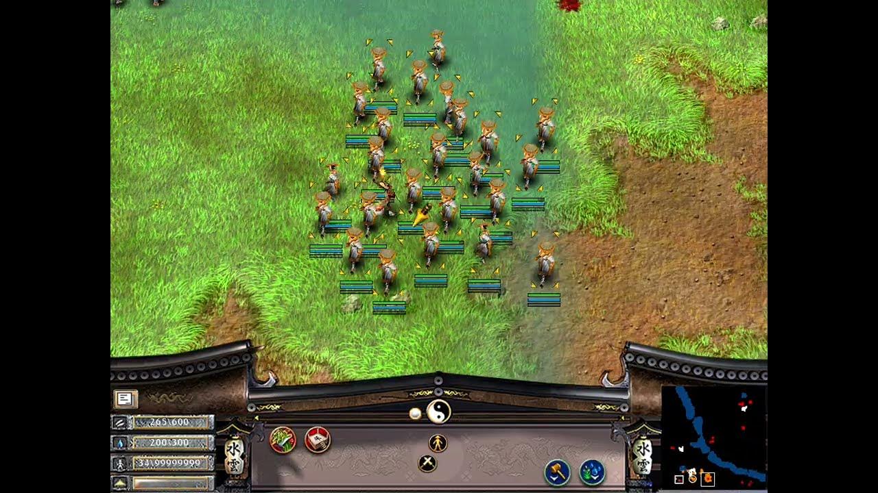 Kenji with Orange Conical Hat Rebellion 01 (Battle Realms CHEATS! + HARD!) - YouTube