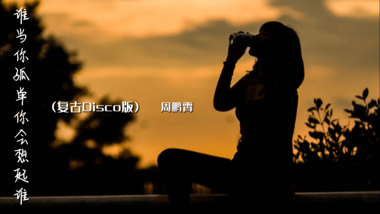 当你孤单你会想起谁复古disco版) 周鹏霄|你想不想找个人来陪|你的快乐伤悲|只有我能体会|【動態歌詞lyrics】热门歌曲 | 抖音推送 | 抖音十大热门歌曲 | 当你孤单你会想起谁