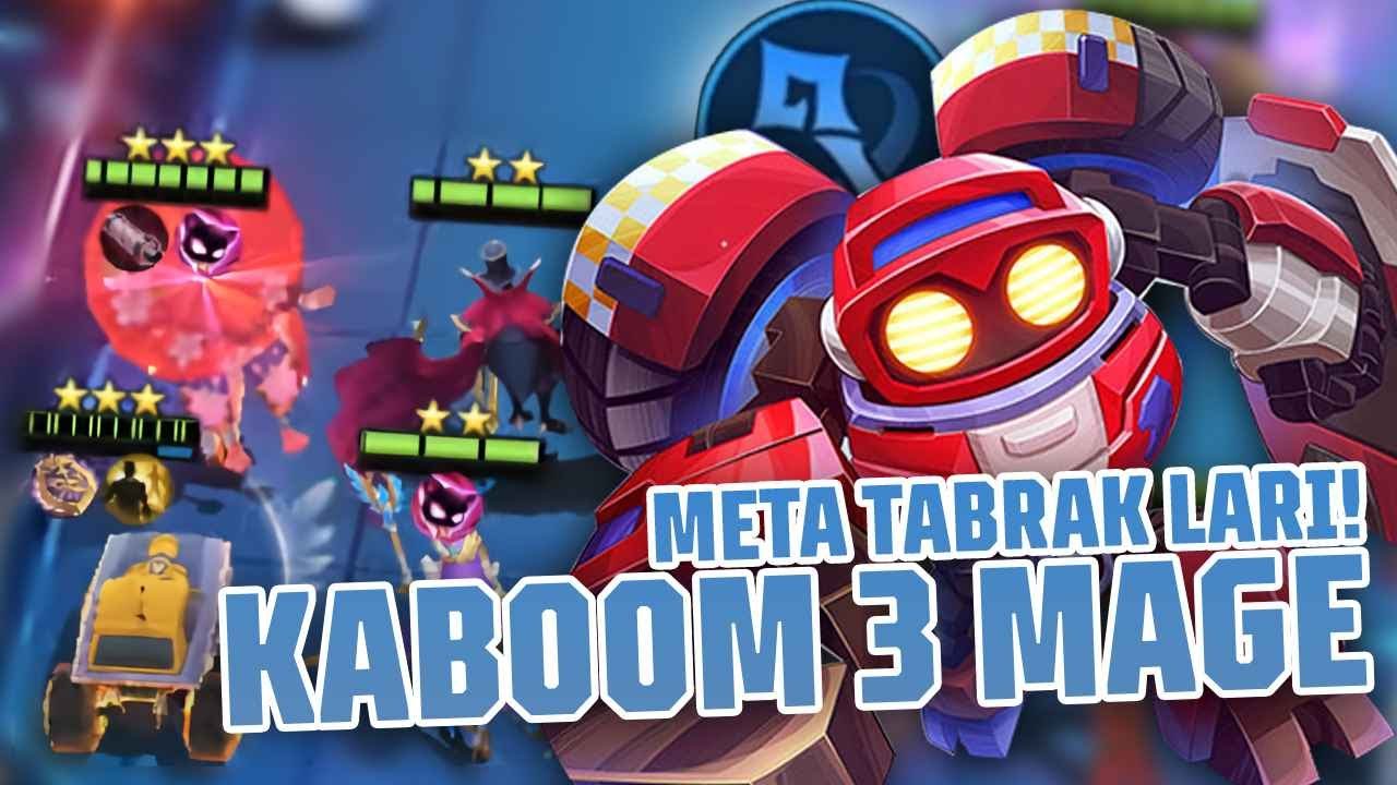 KABOOM 3 MAGE META TABRAK LARI AUTO KILL CHOY !! MAGIC CHESS # ...