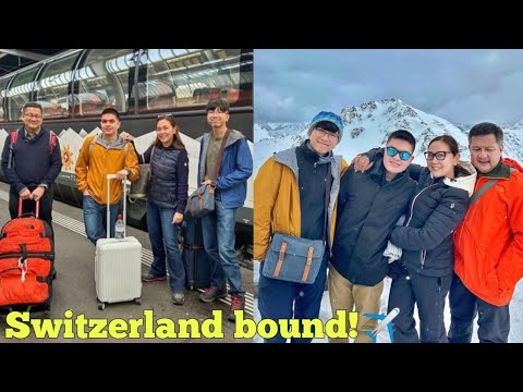 Karen Davila & husband DJ Sta. Ana FLY to Switzerland for SWISS ...