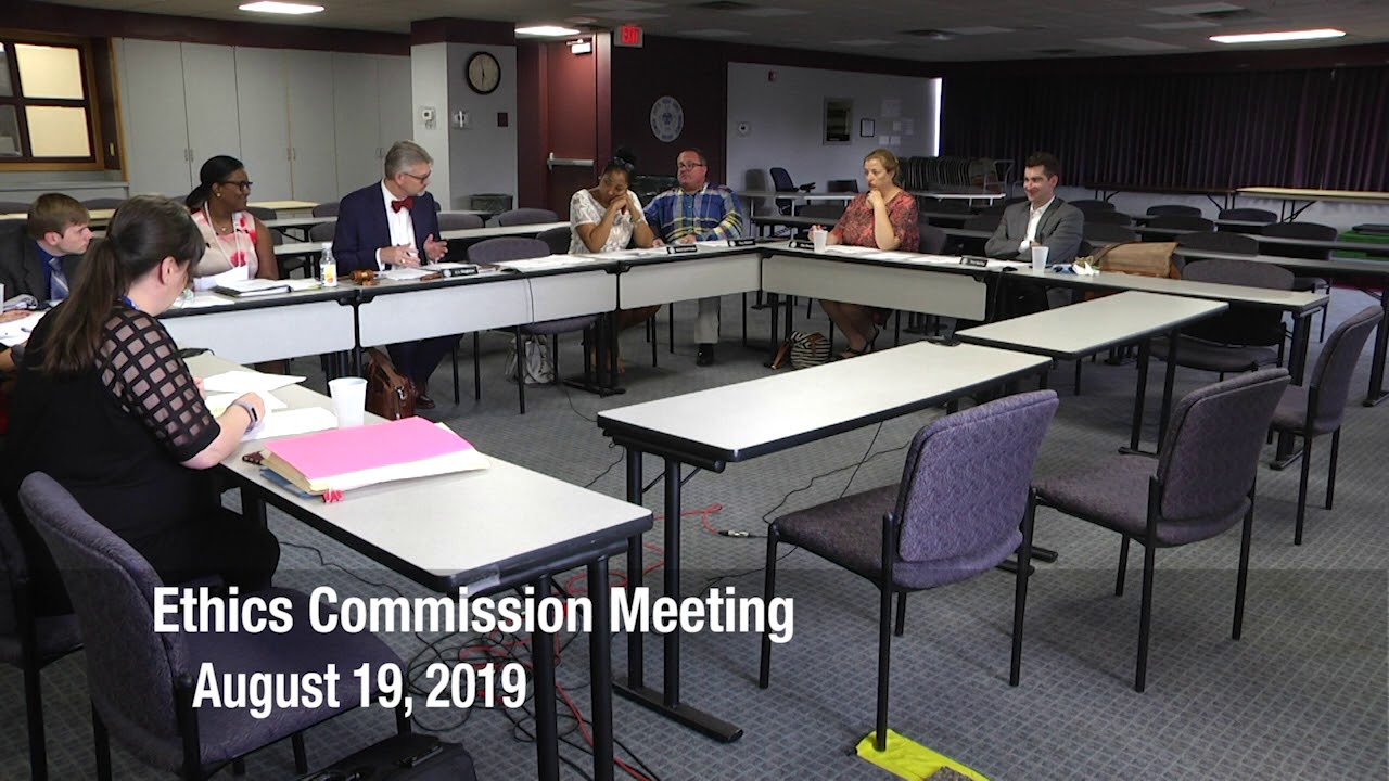 Ethics Commission 8-19-19 - YouTube