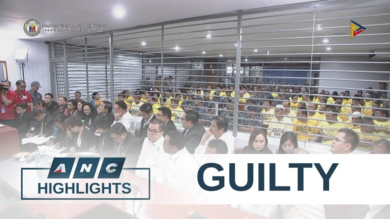 GUILTY: Datu Andal Ampatuan Jr., Zaldy Ampatuan, several others ...