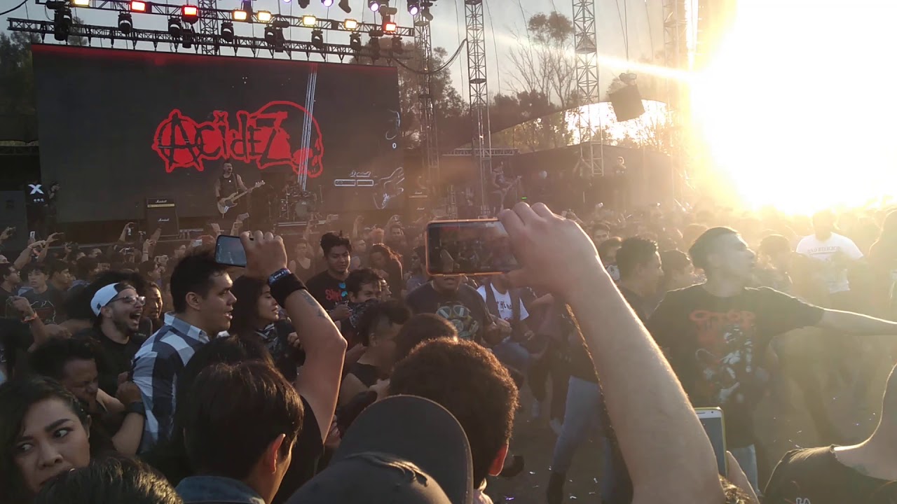 Acidez punk rock mexicano en el apestoso forcefest 2019 - YouTube