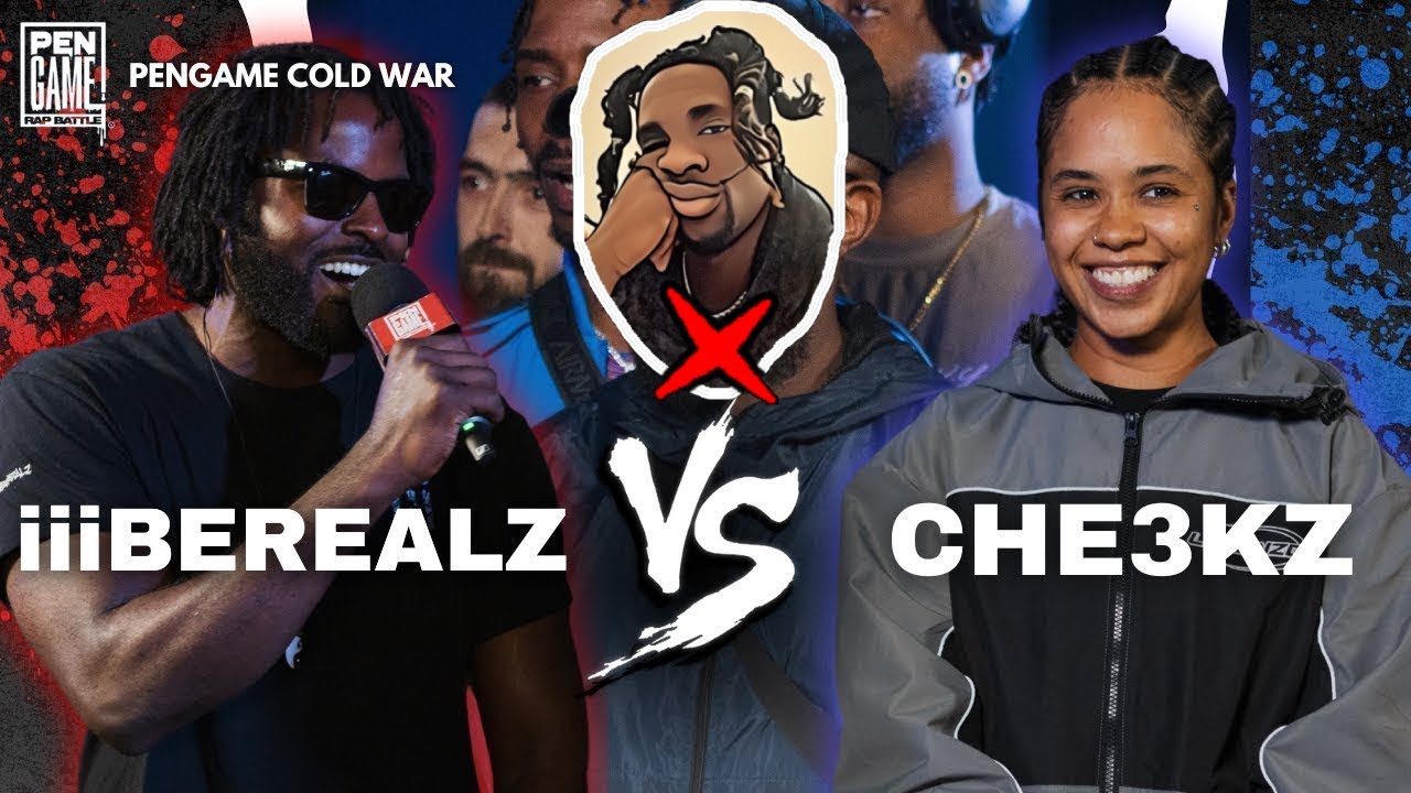 iiiBEREALZ vs CHE3KZ | PenGame Rap Battle 2025 XERAPH REACTION!!! - YouTube