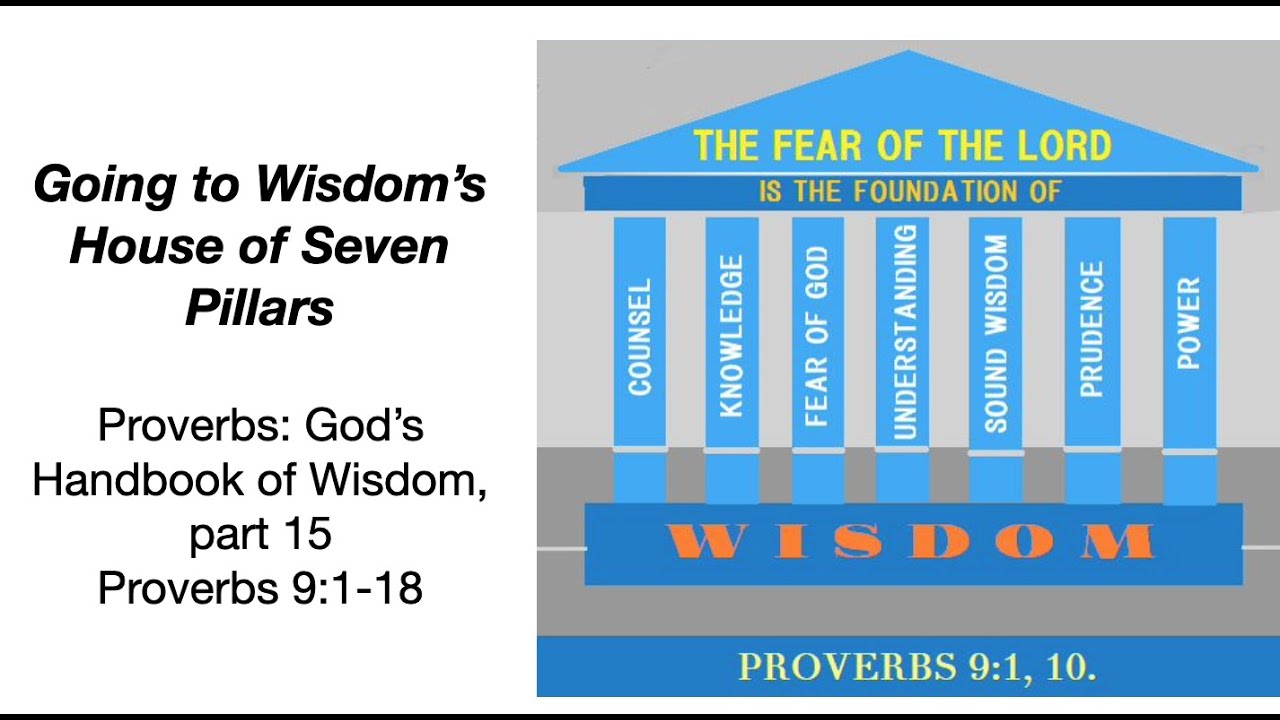 Going to Wisdom's House of Seven Pillars, Proverbs 9:1-18, Part 1 # ...