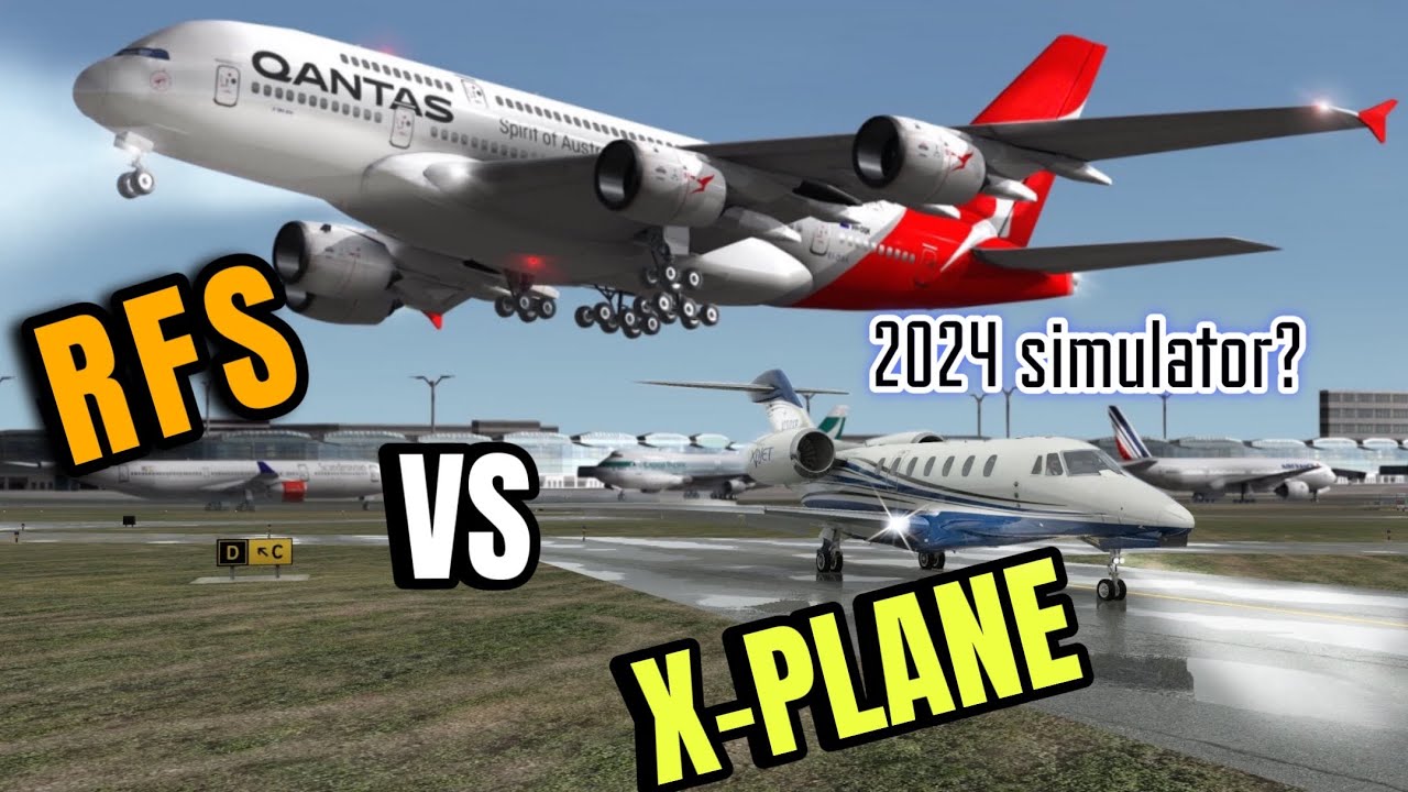 *FREE* X-PLANE MOBILE vs RFS 2024 | Which is best simulator in 2024 ...