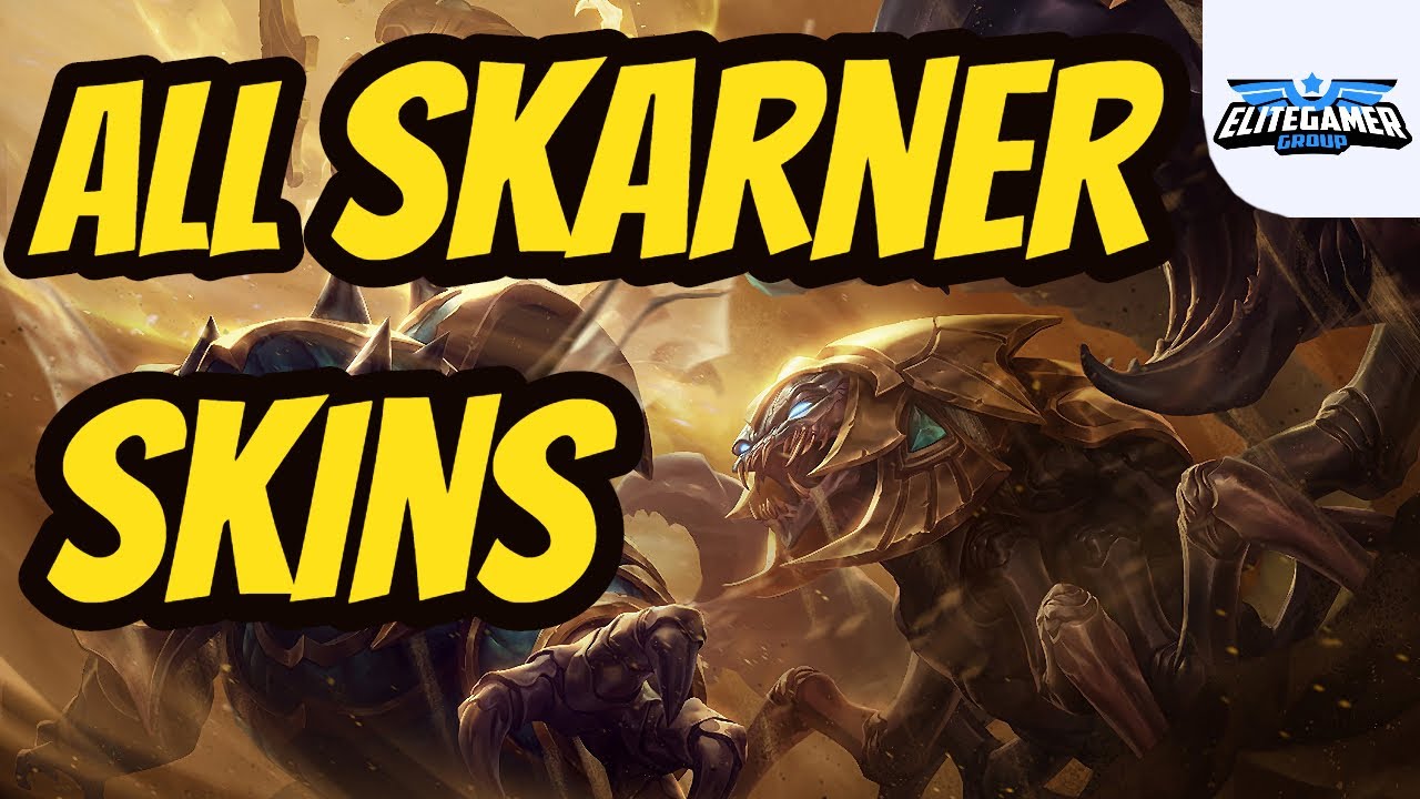 All Skarner Skins Spotlight League of Legends Skin Review - YouTube