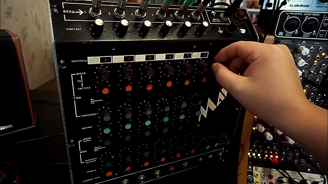 Mutable Instruments Grids (clone) & March UDS soviet analog drum module - YouTube