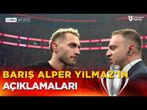 Galatasaray'ın Milli Yıldızı Barış Alper Yılmaz, Şampiyonluk Sonrası Konuştu