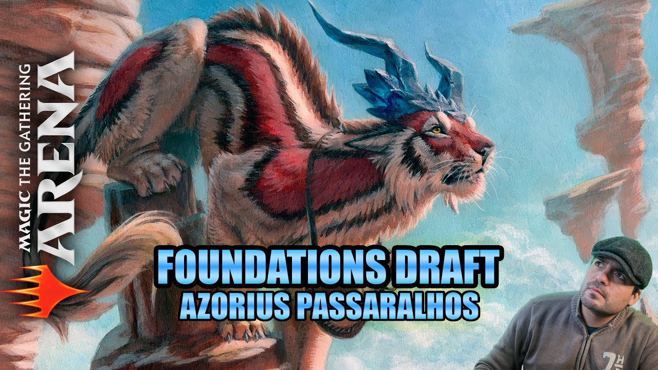 AZORIUS DECK NO FOUNDATONS DRAFT - TROFÉU 2 - YouTube