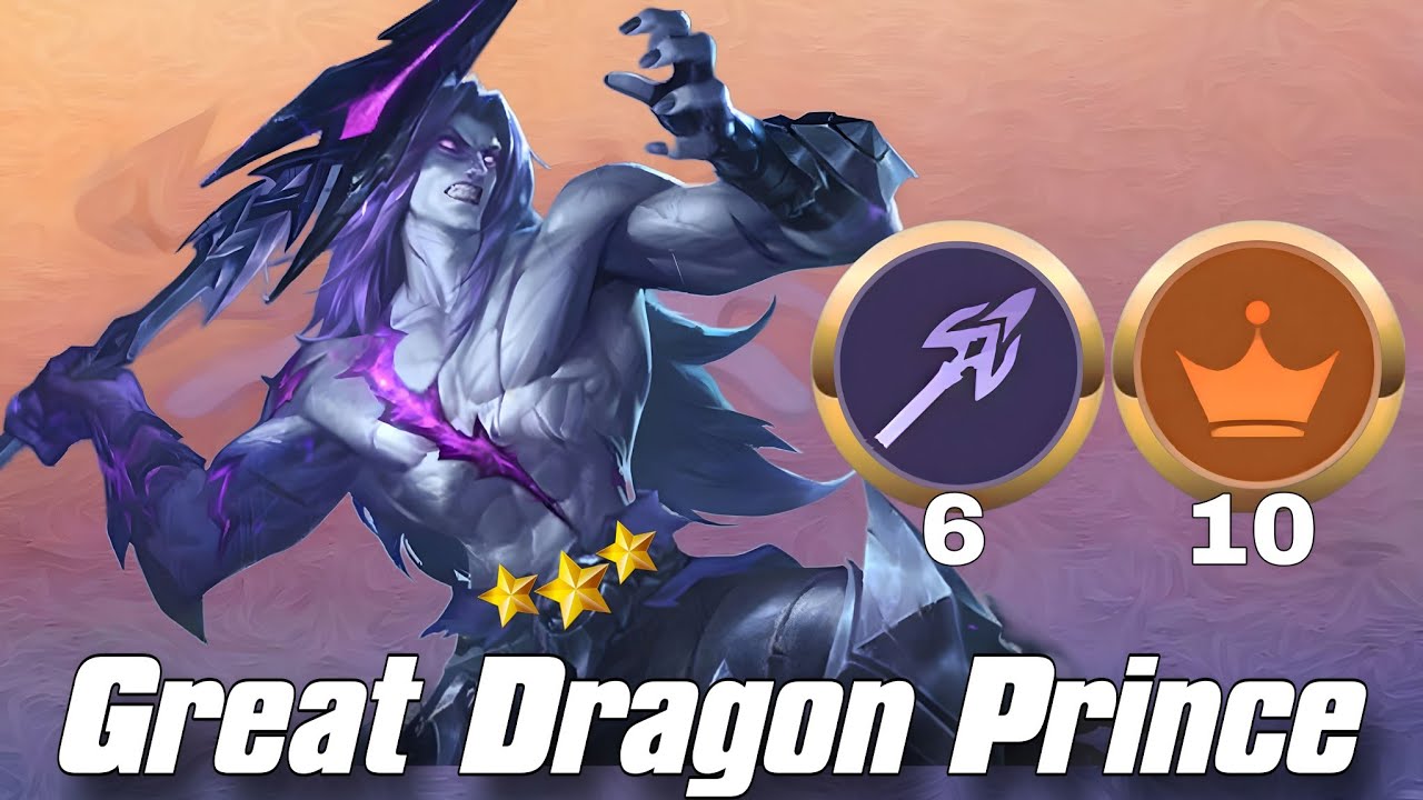 PRINCE GREAT DRAGON SPEAR !! MAGIC CHESS BEST SYNERGY 2024 MLBB - YouTube
