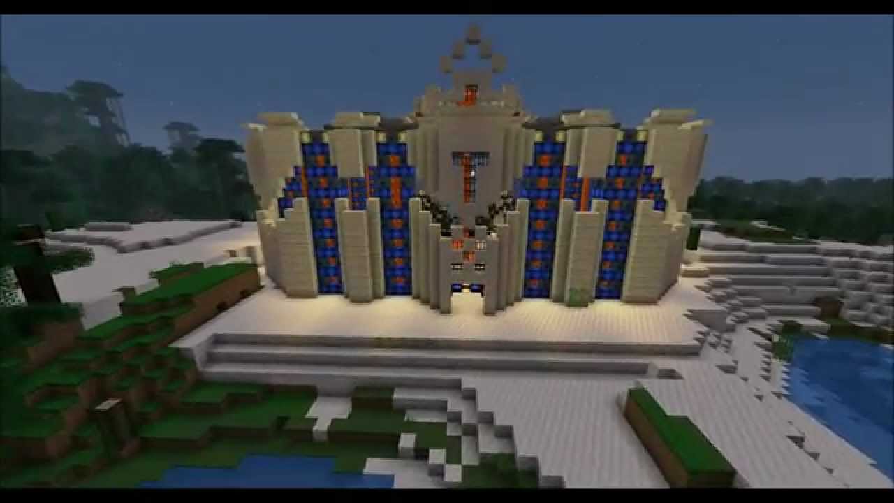 Minecraft Lava Temple - YouTube