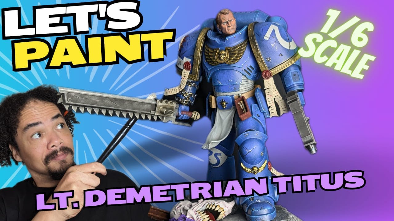 Let's Paint Demetrian Titus from Opium Clay Studios | episode 68 - YouTube