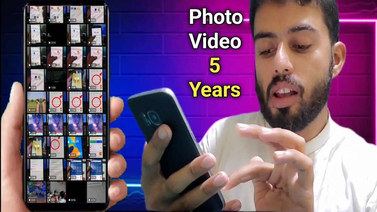 How to delete 5 years old photos and videos | Recover Deleted Photo and ...