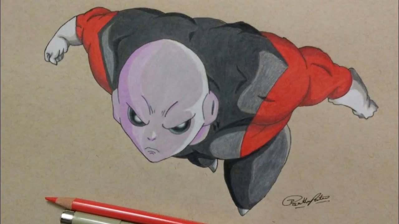 Drawing JIREN | Universe 11 Strongest Warrior | Dragon Ball Super | Art ...