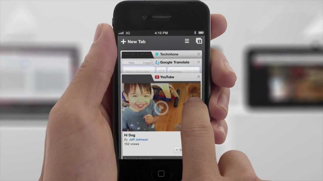 Google Chrome para iPhone, iPod Touch e iPad. - YouTube