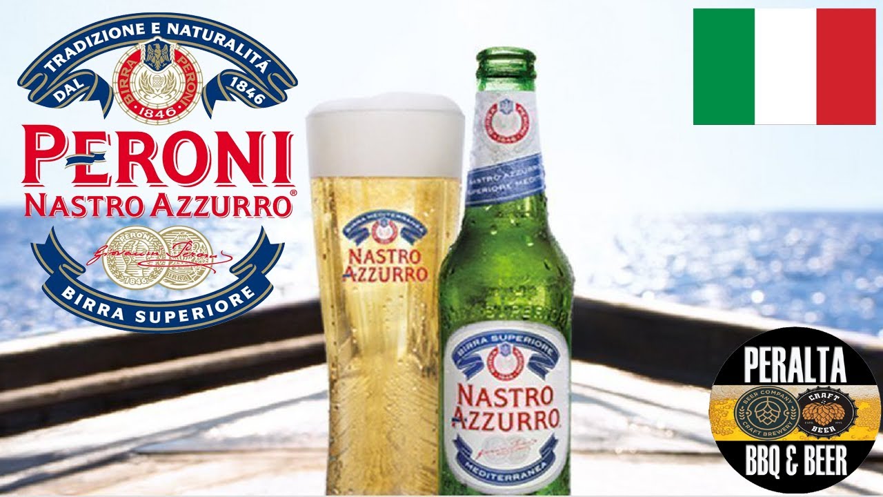 Degustação cerveja italiana #Peroni nastro azzurro - YouTube